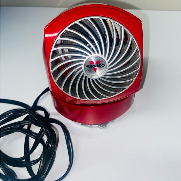 Other | Small Table Fan Red | Poshmark